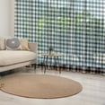 Black and Grey Tulle Curtains with Rod Pocket, Grid of Pinwheel Style ...
