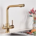Black Grey Waterfilter Tap Kitchen Faucets Mixer Drinking Water Filter ...