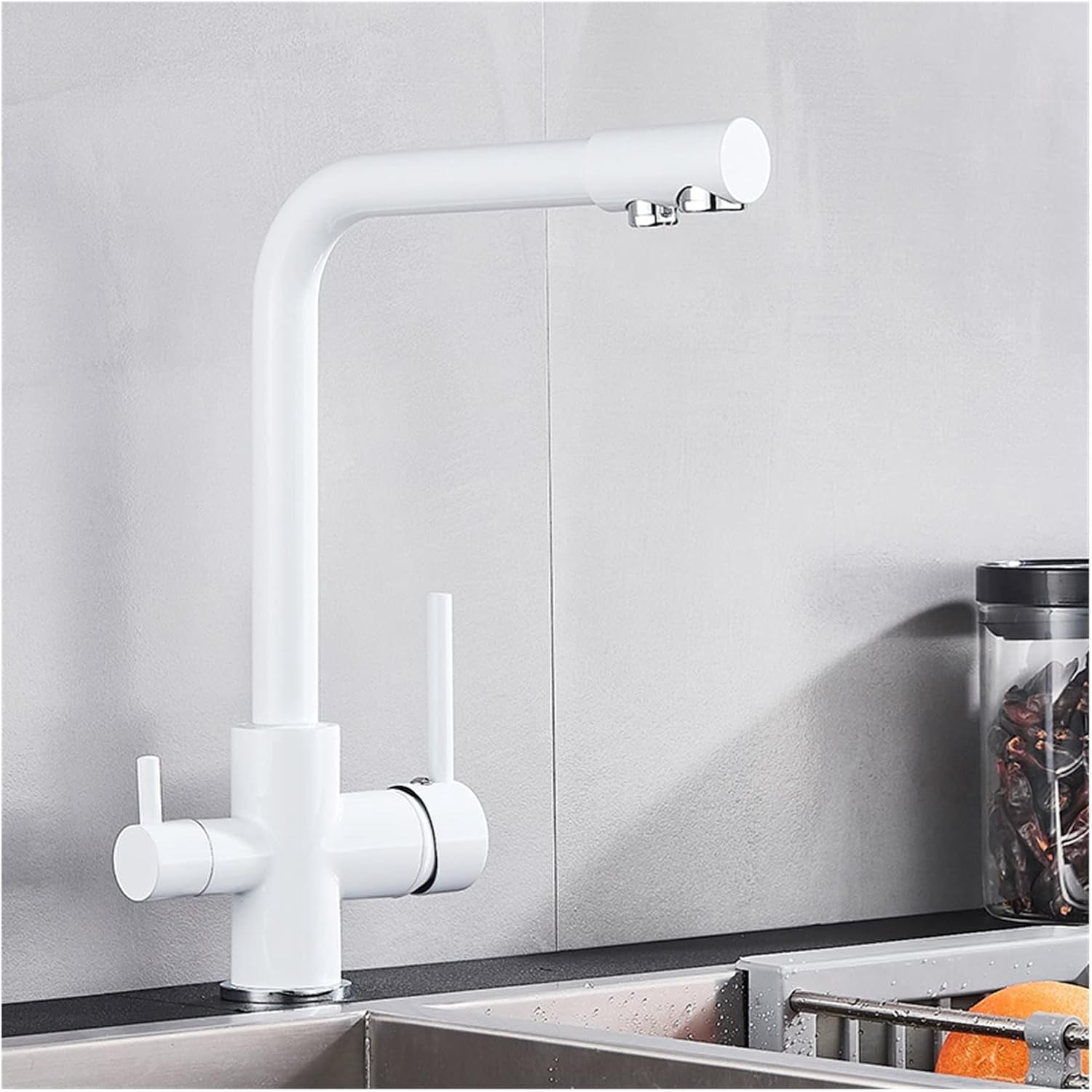 Black Grey Waterfilter Tap Kitchen Faucets Mixer Drinking Water Filter ...