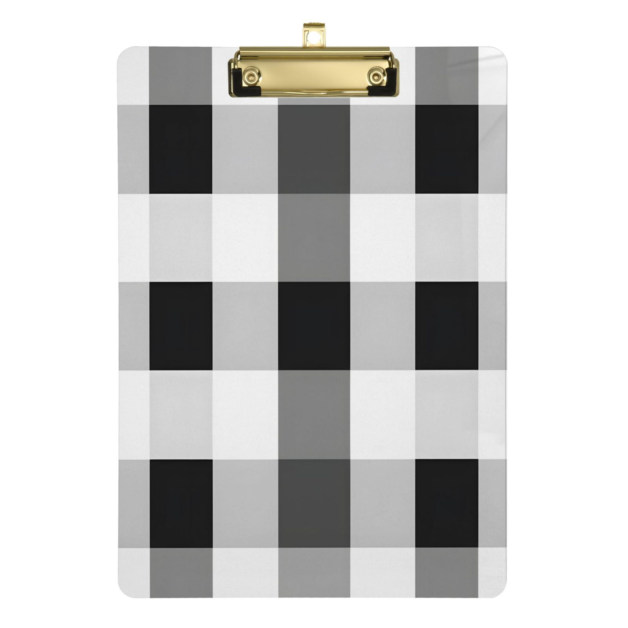 Black Grey White Lattice Acrylic Clipboards A4 Standard Letter Size ...