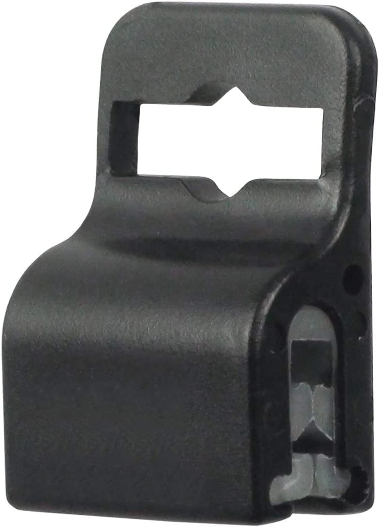 Black Gripper Card Holder Clamps for Standard Thickness ID Badge, Smart ...