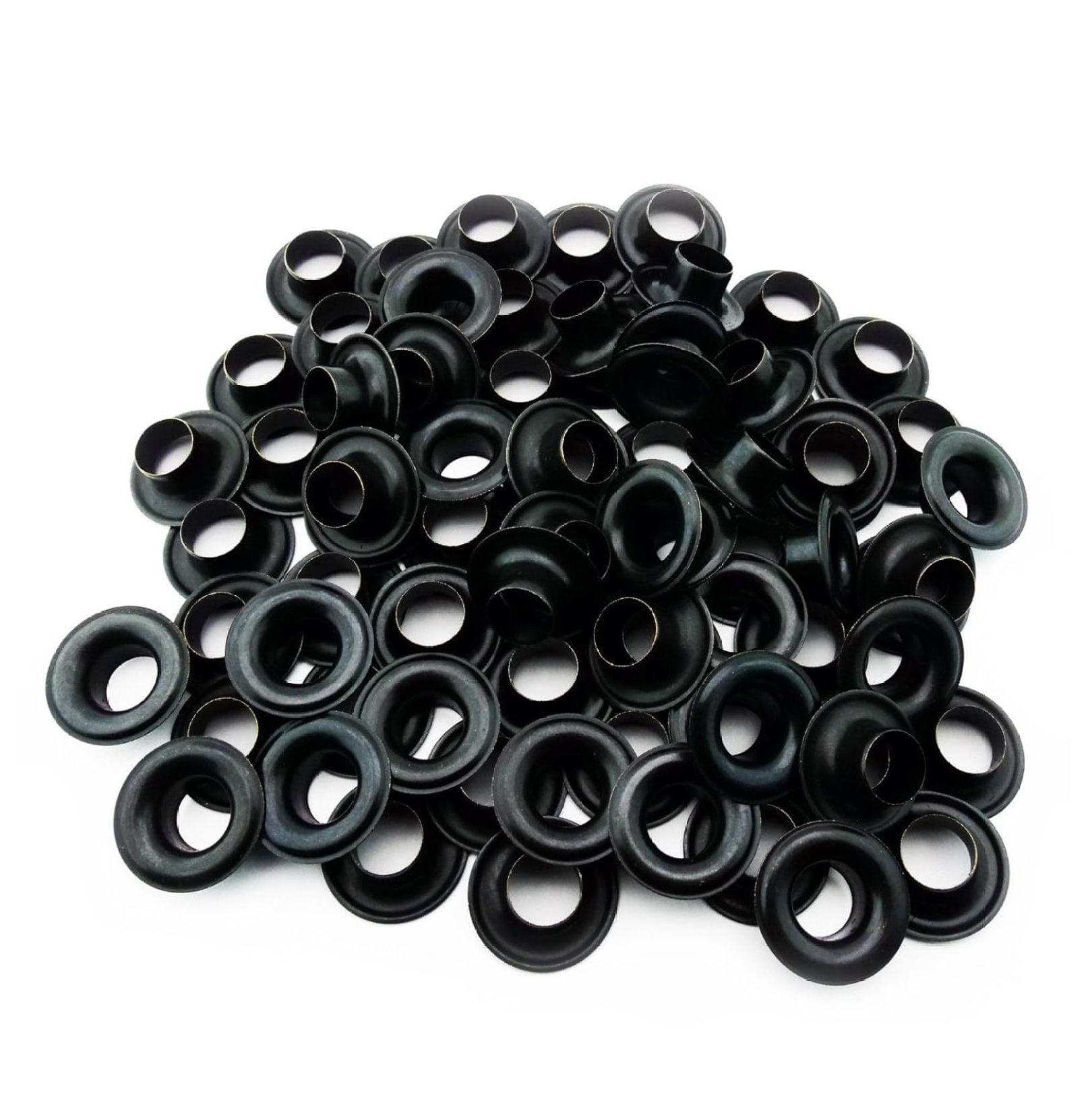 Black Grommets & Washers #B1-2 Size 2 (3/8 Hole) 144 Sets - Walmart.com