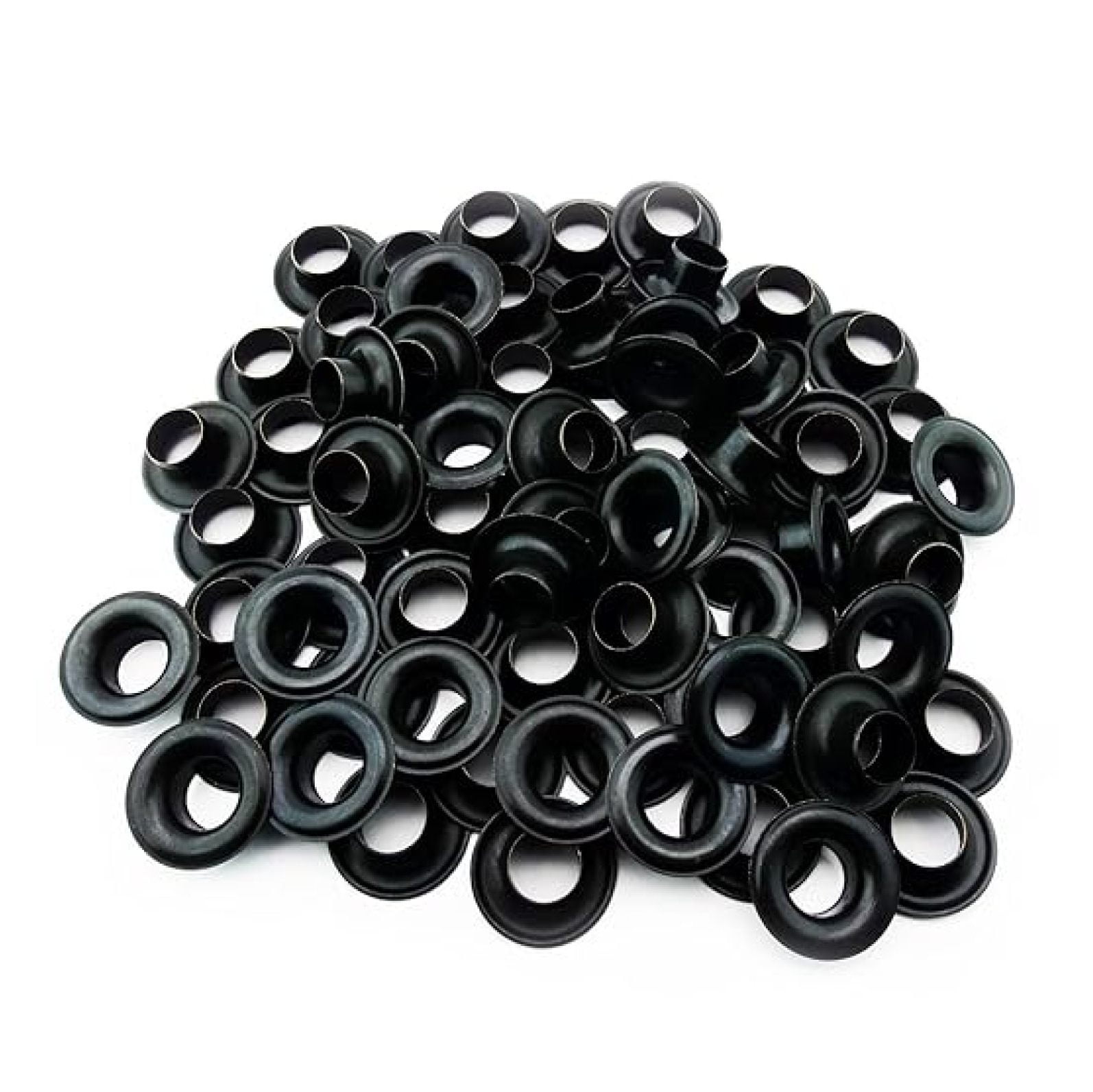 Black Grommets & Washers #B1-2 Size 2 (3/8 Hole) 144 Sets - Walmart.com