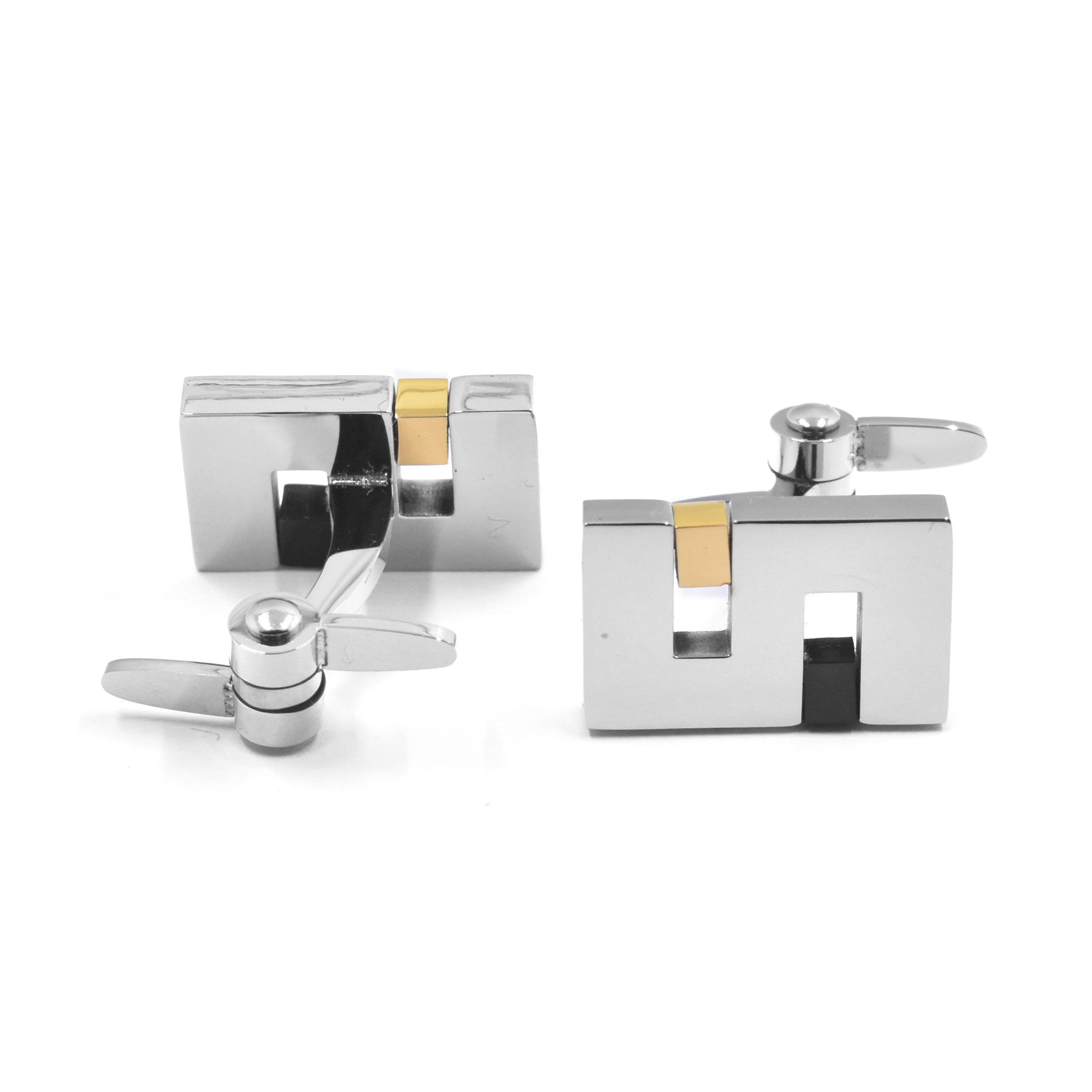 Aquaman Logo Square Cufflink Set - Silver or Gold - Walmart.com