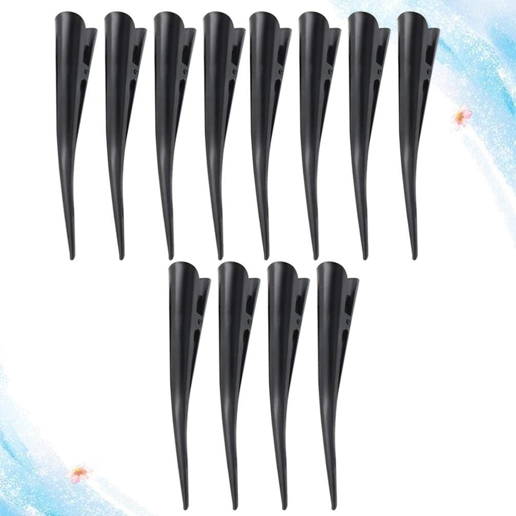 Black Hair Clips Hair Styling Clips Alligator Hair Clips Metal Hair ...