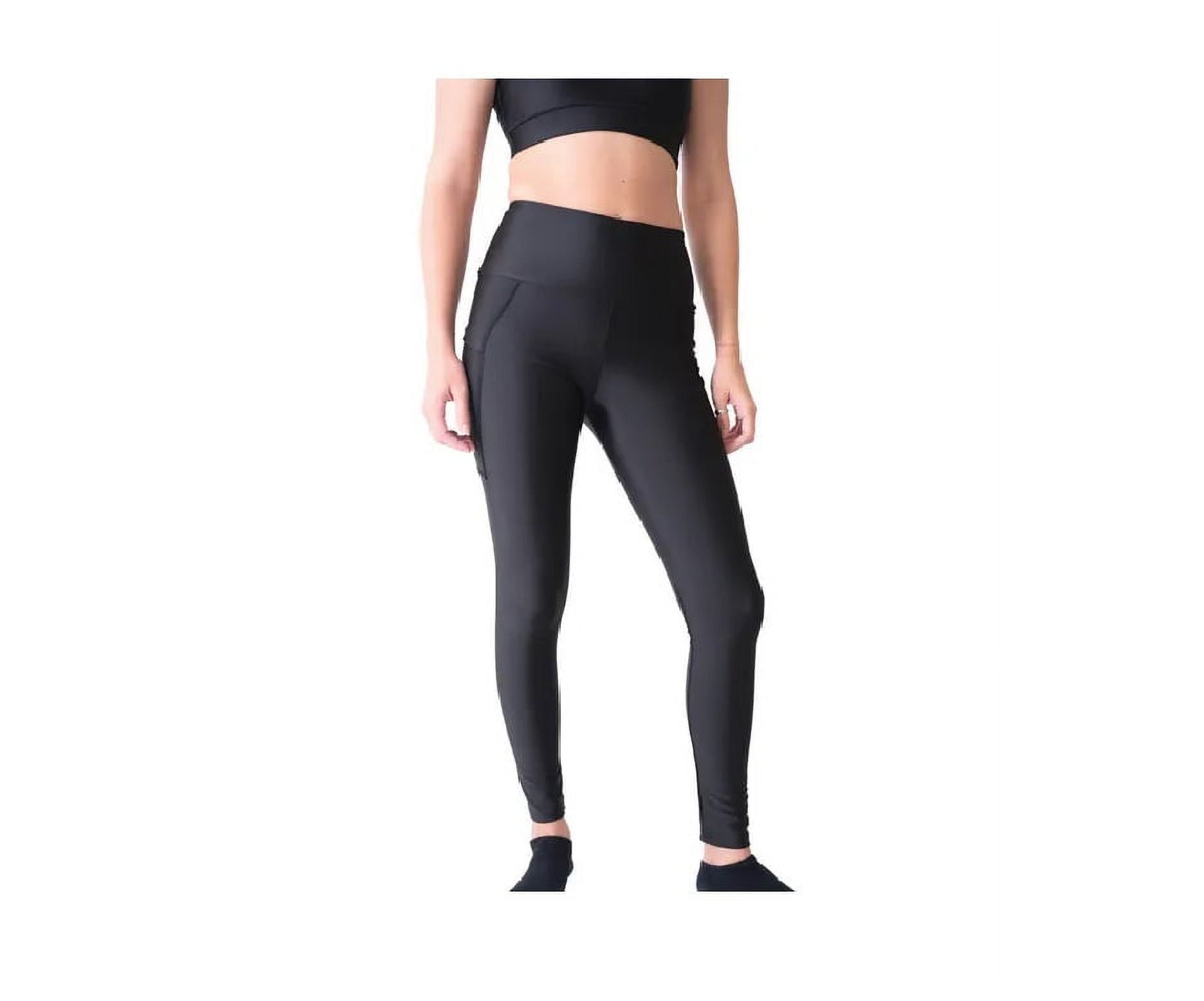 Black Hair Resistant Leggings For Groomer or Stylist Spandex Sleek ...