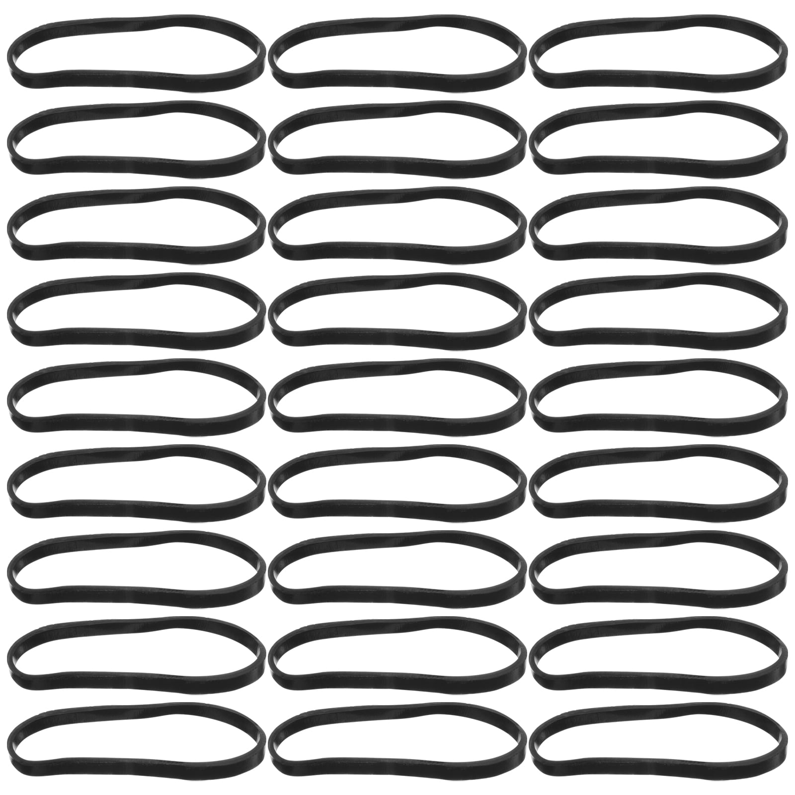 Parlial Hair Rubber Band Miss Women's 4.00X0.20X0.10CM Black - Walmart.com