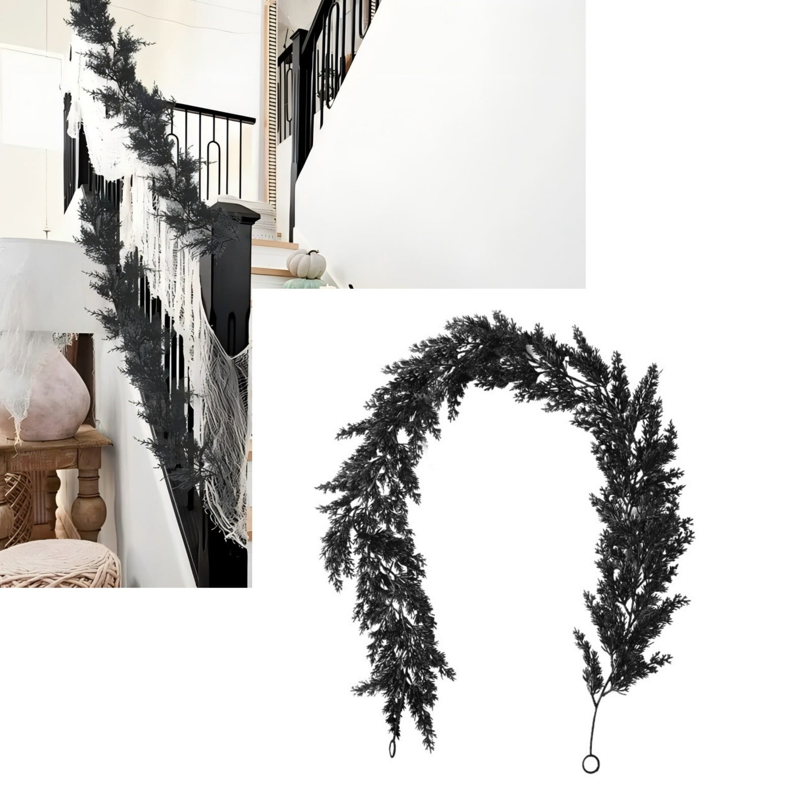 Black Halloween Vines Realistic Imitation for Themed Parties and ...