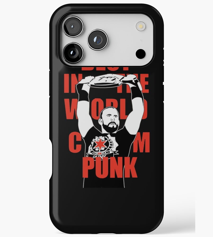 Black Hand Art CM Punk Wrestling Inspired Retro Graphic Artwork H17146 ...