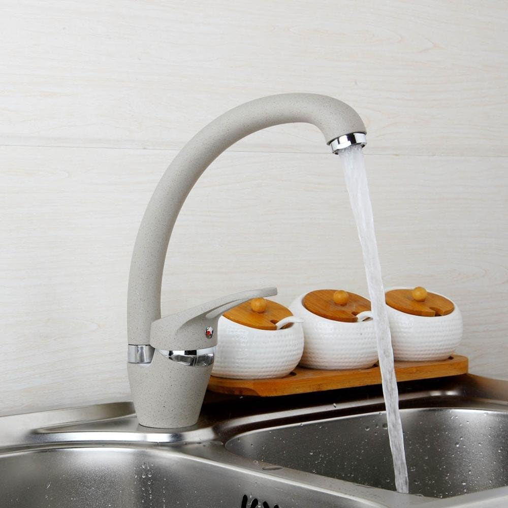 Black Hand Painting Water Mixer 360 Swivel Degree Rotation Kitchen ...