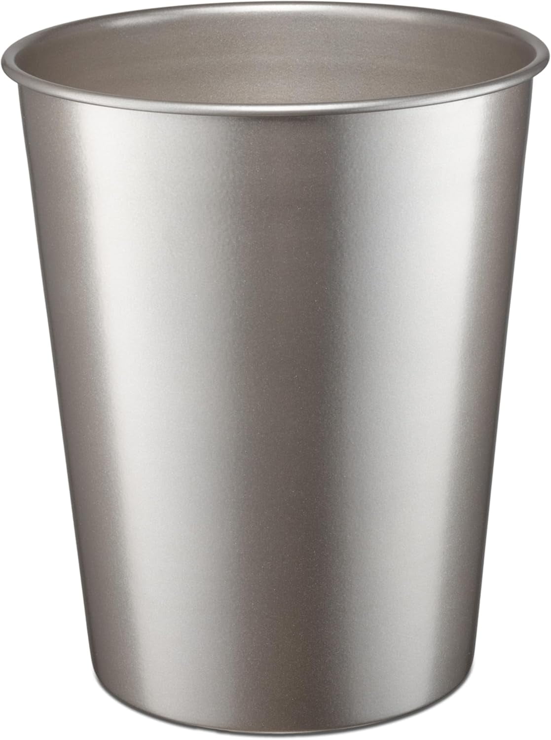 Black Handcrafted Metal Wastebasket for Home Office Bedroom, Decorative ...