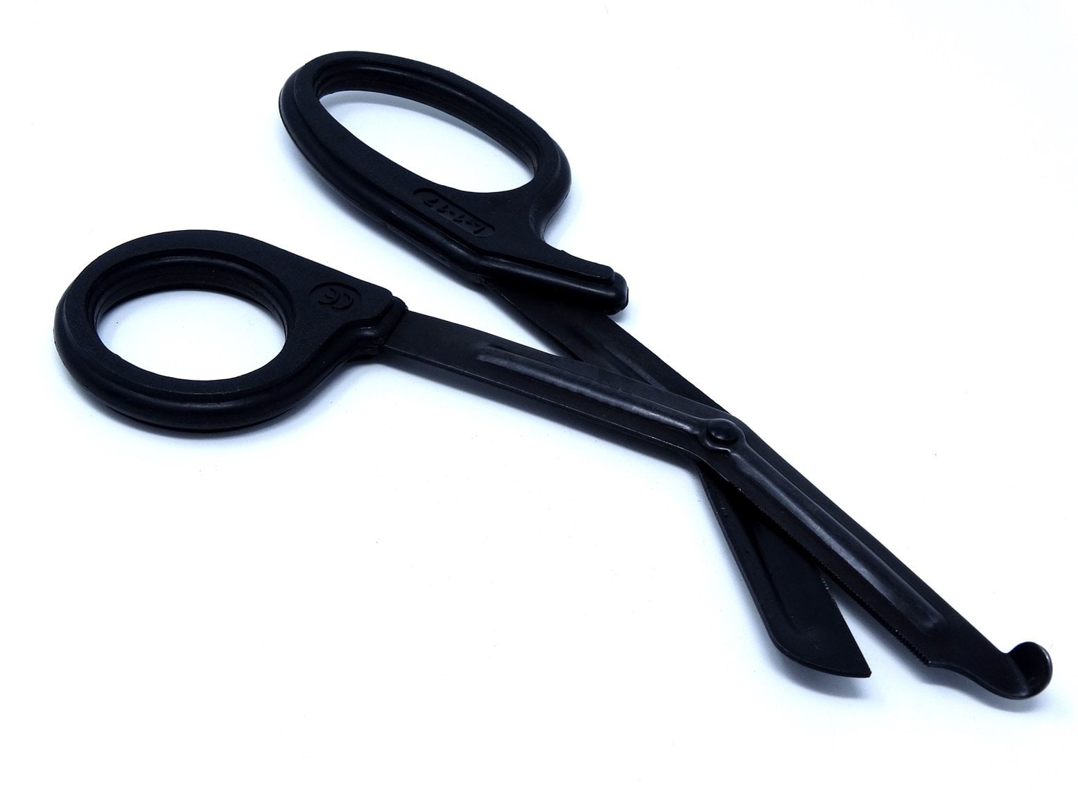 Black Handle Fluoride Coated Trauma Utility Tactical Shears 7.25 ...