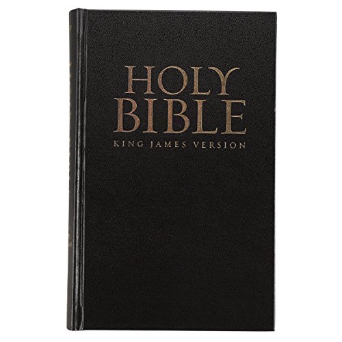 Pre-Owned Black Hardcover King James Version Pew and Worship Bible ...