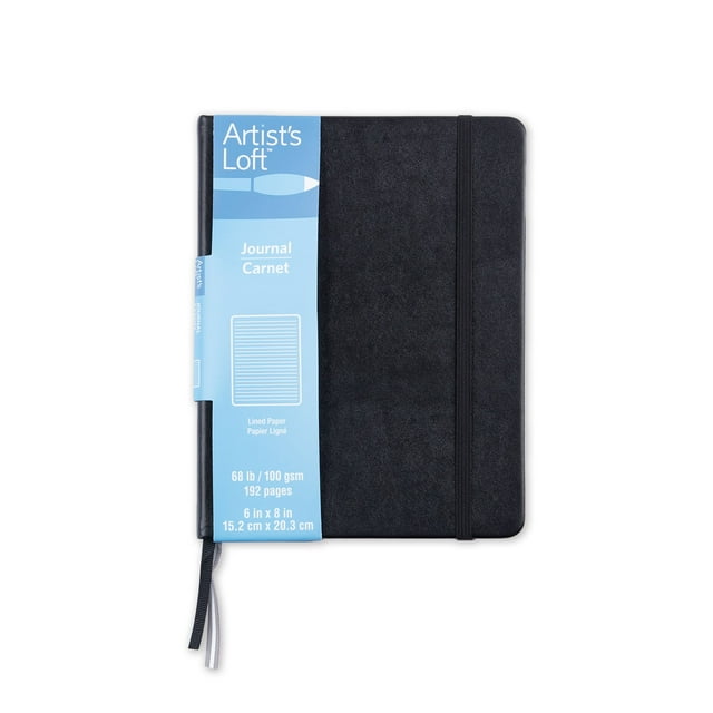 Black Hardcover Lined Journal by Artist's Loft™ - Walmart.com