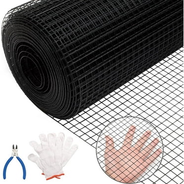 Hardware Cloth 24 in x 50 ft 1/2 in, Chicken Wire Fence (19 Gauge ...