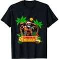 Black Hawaiian Santa Sunglasses Winter Holiday In July Summer Vacation ...