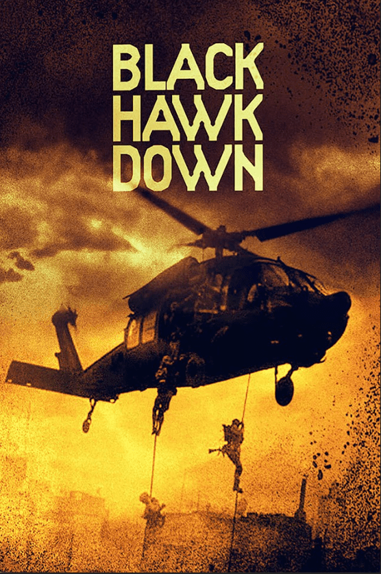 Black Hawk Down 2001 Poster 24x36 - Military Action, Ridley Scott, Intense Drama - Walmart.com