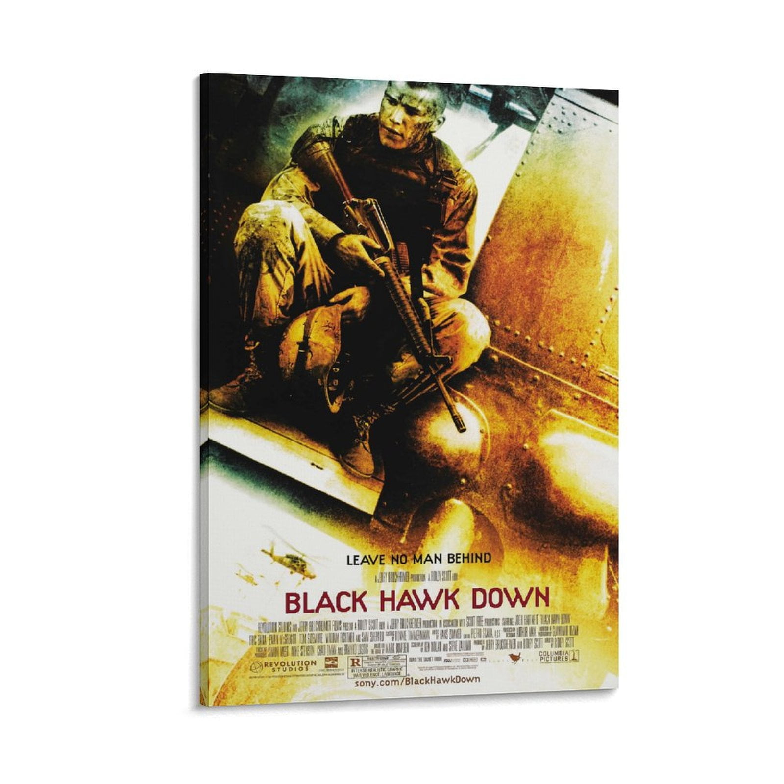 Black Hawk Down Movie Poster Gifts Canvas Painting Poster Wall Art ...