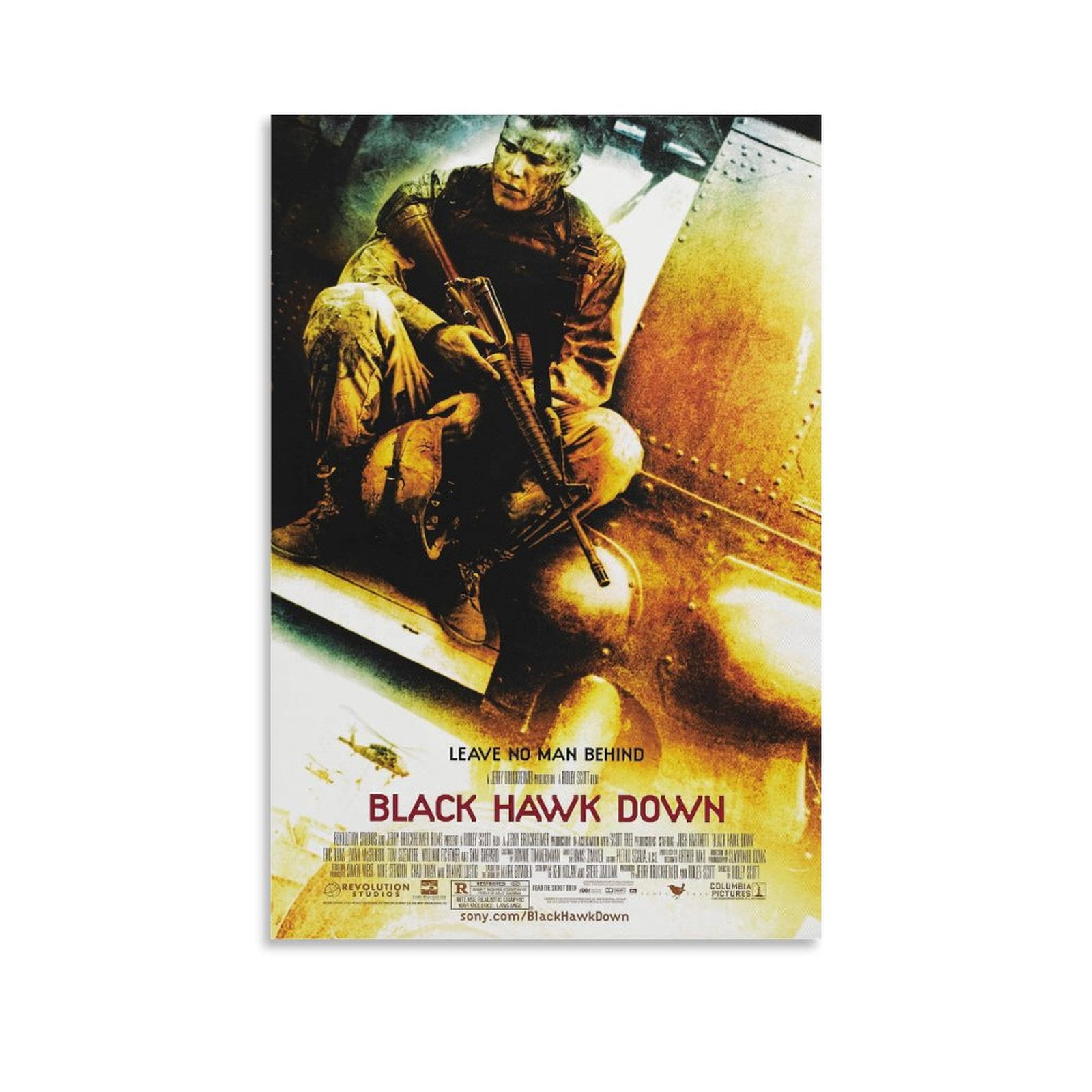 Black Hawk Down Movie Poster Print Photo Art Painting Canvas Poster ...