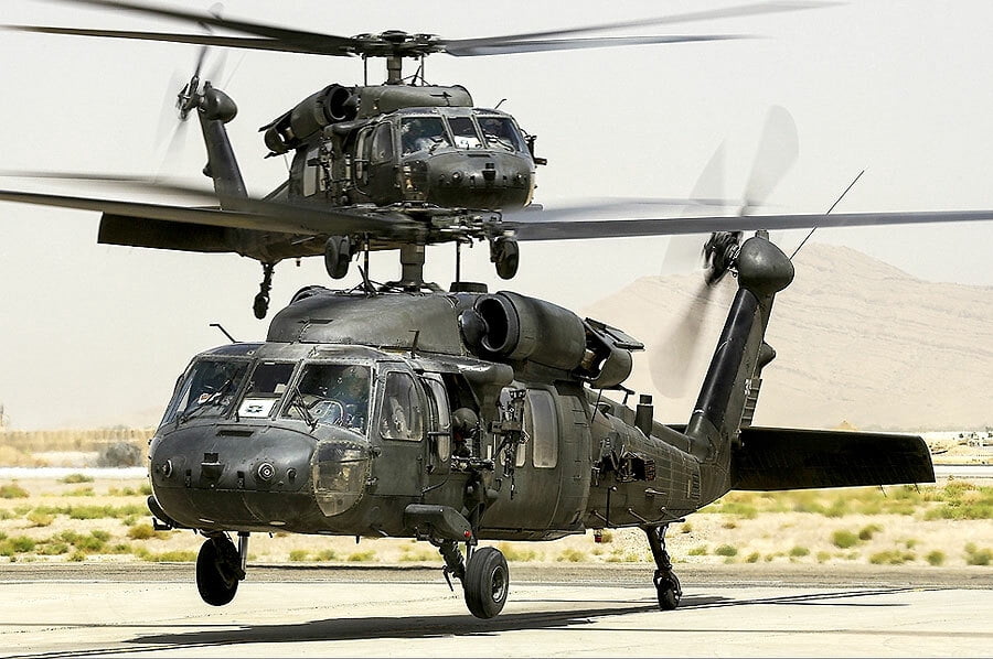 Black Hawk Helicopters at Kandahar Airfield Style - A - 20x30 Inch ...