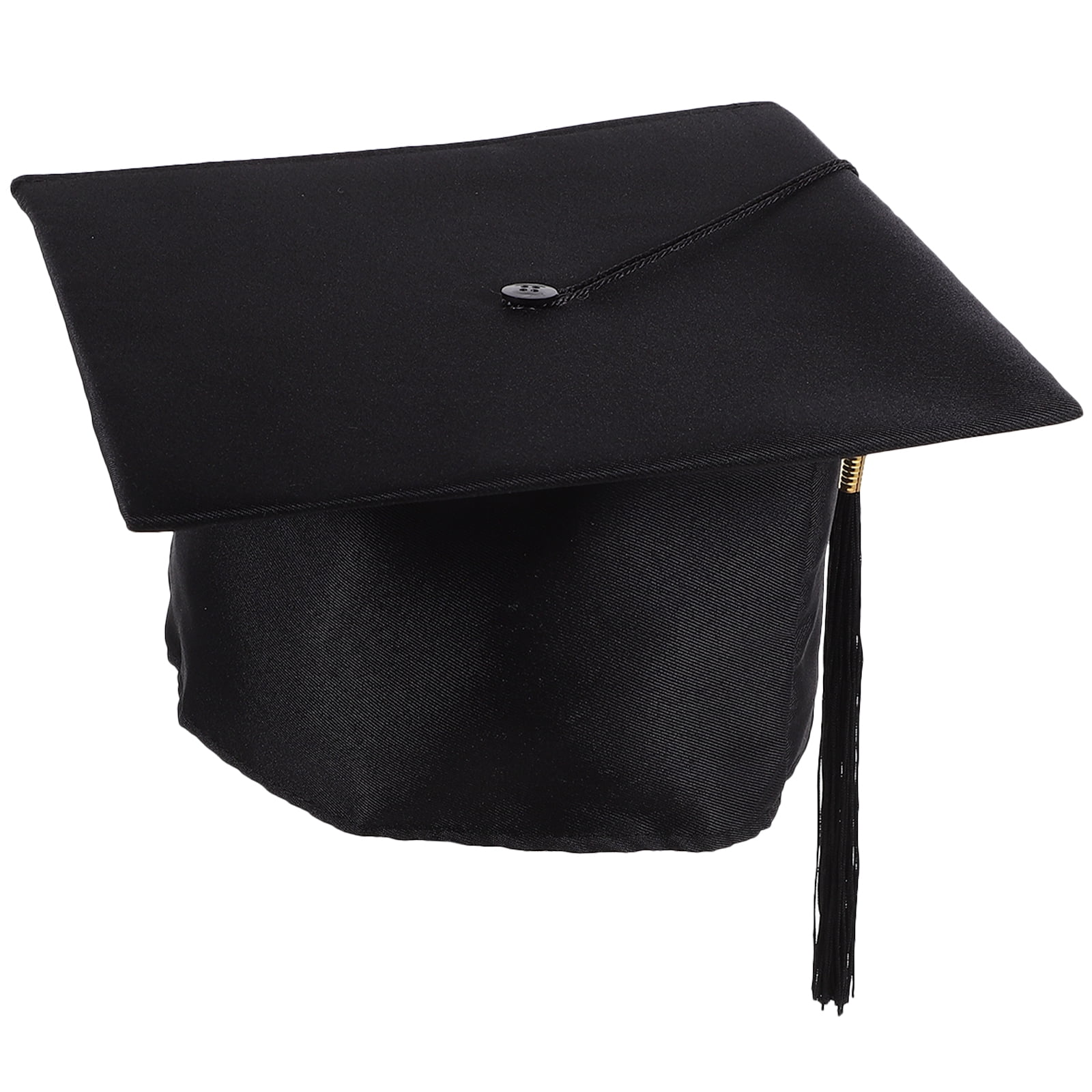 Black Headband Doctoral Graduation Cap Graduation Regalia Black Formal ...