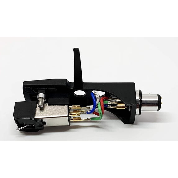 Black Headshell, Mount, Cartridge and Conical , needle for Technics SL ...