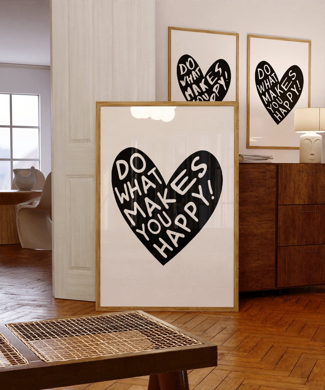 Black Heart Print, Retro Wall Art, Unframed Paper Poster 11x14in ...