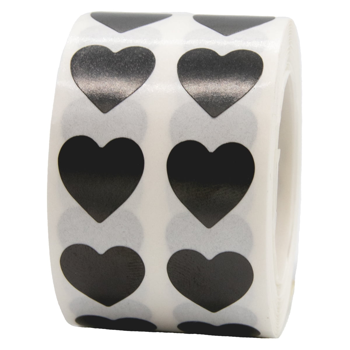 LOVE Scrapbooking Black Heart Stickers | Made in USA | 0.5 Inch Wide ...