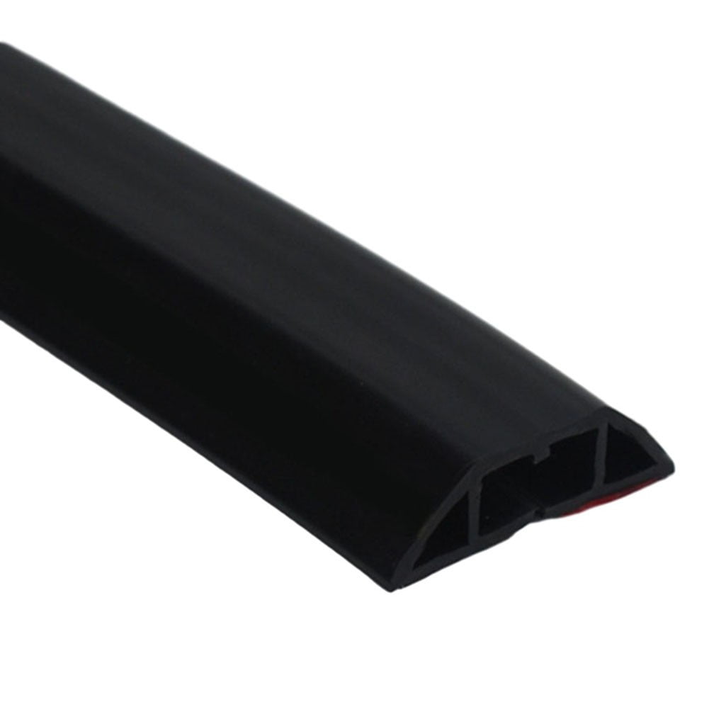 Black-Heavy Duty Floor Cable Protection Cover Floor Cable Cover Rubber ...