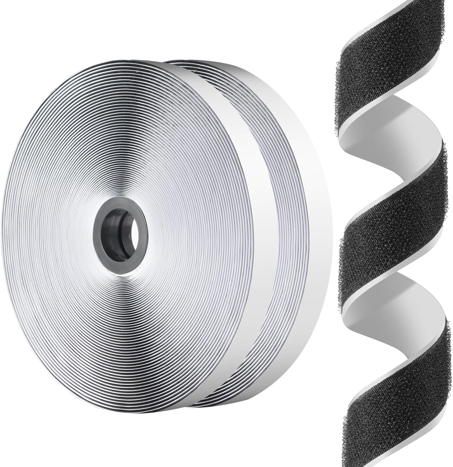 Black Heavy Duty Hook and Loop Tape Adhesive,Prevent Sofa Cushions ...
