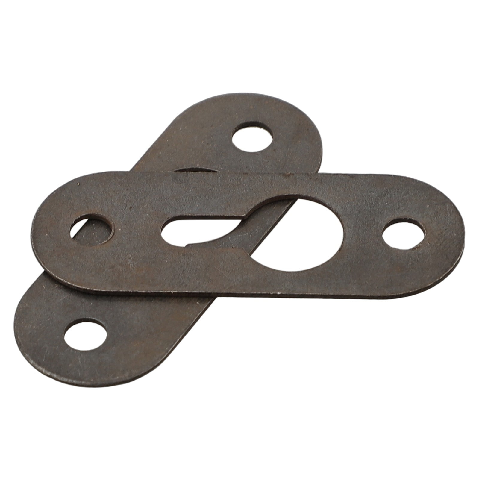 Black Heavy Duty Metal Keyhole Hanging Picture Screws Signs Cabinets ...