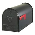 Black Heavy Duty Metal Large Rural Mailbox - Solar E1600B00 - Walmart.com