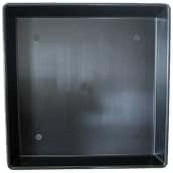 Black Heavy Duty Plastic Cage Pans (18x24) - Walmart.com
