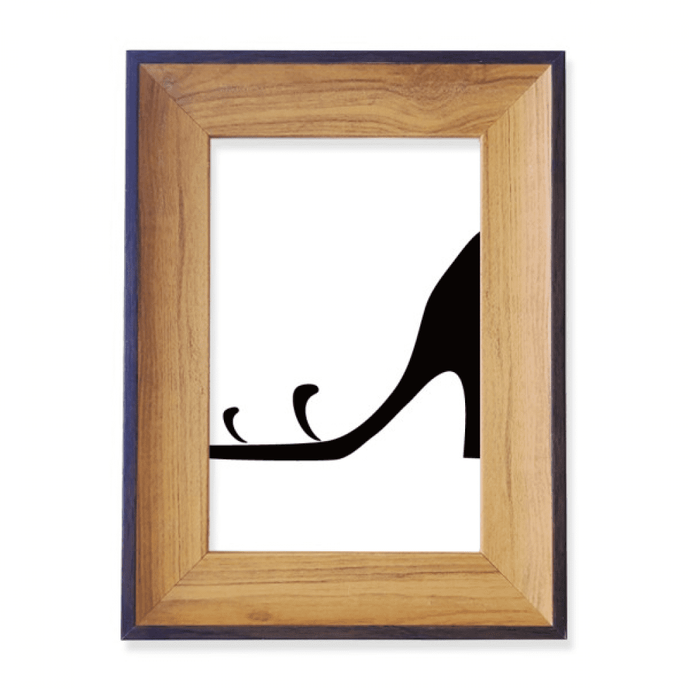Black High Heels Simple Graphics Outline Photo Frame Exhibition Display ...