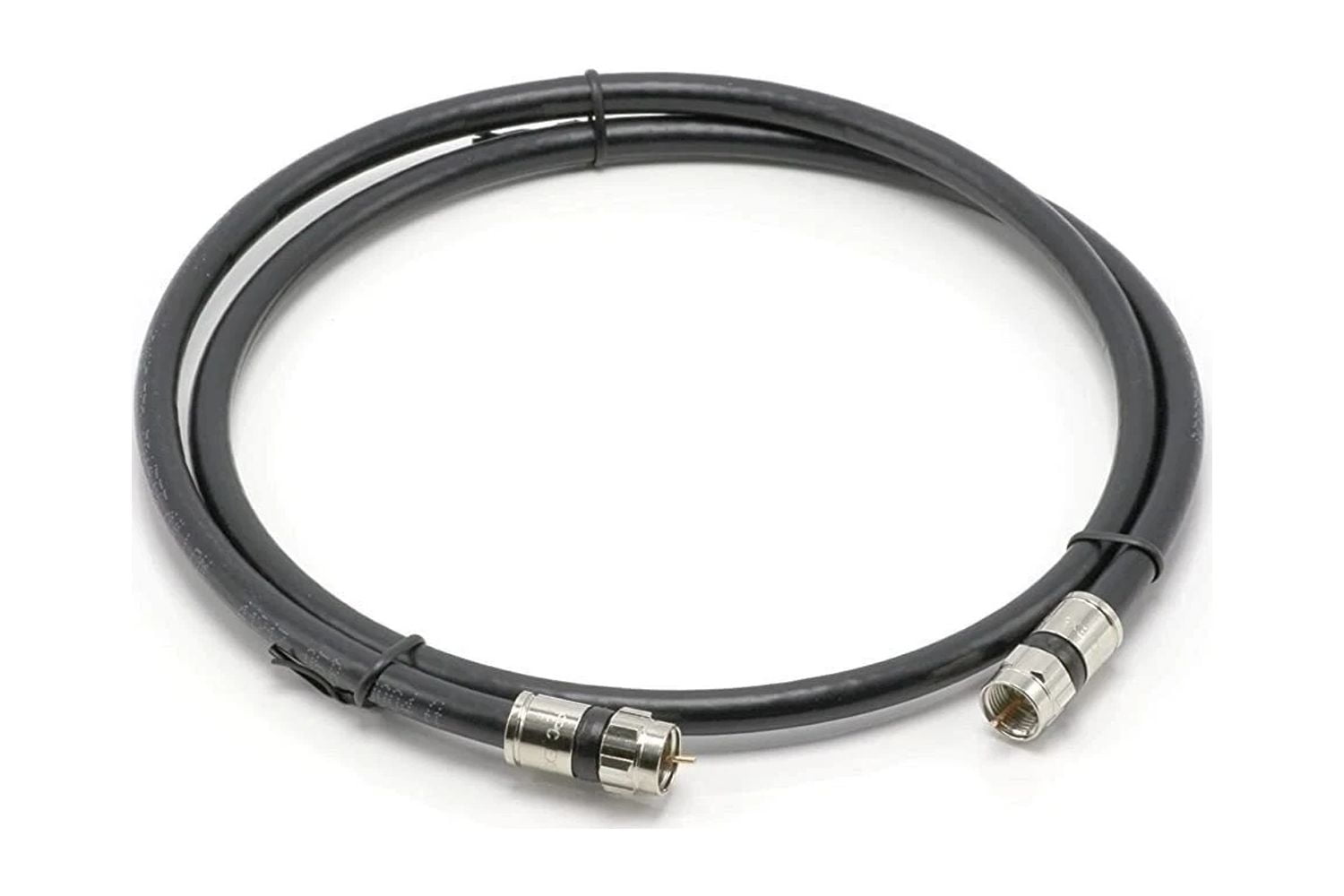 Black, High Speed Rg6 Coax, High Frequency Coaxial Cable, 12 Feet (3.6 ...