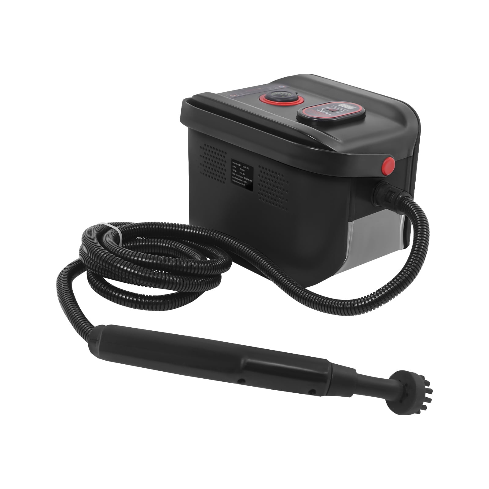 Black High Temp & High Pressure Steam Cleaner 1500W, 4.5Bar - 13s Heat ...