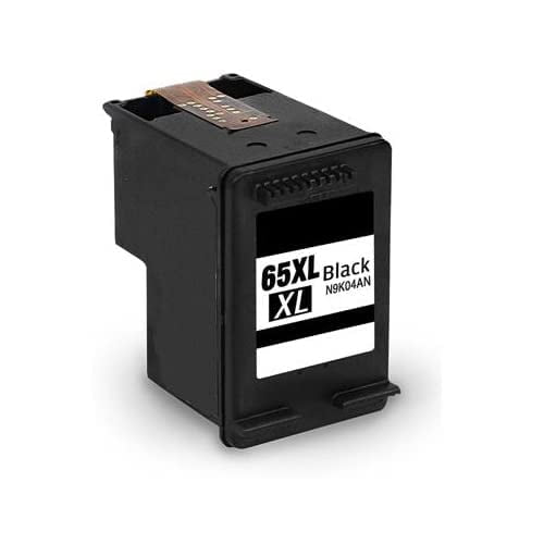 Black High Yield Ink Cartridge Replacement for 65XL 65 Printer ...