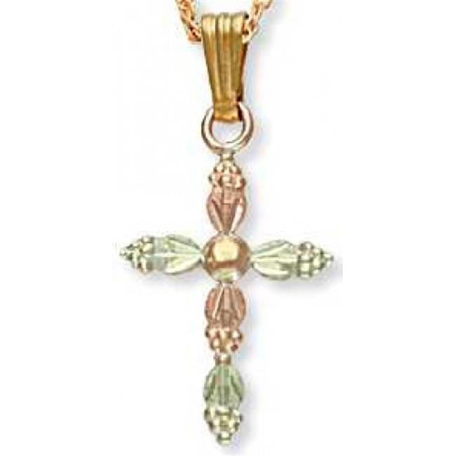 Black Hills Gold Cross Necklace - Walmart.com