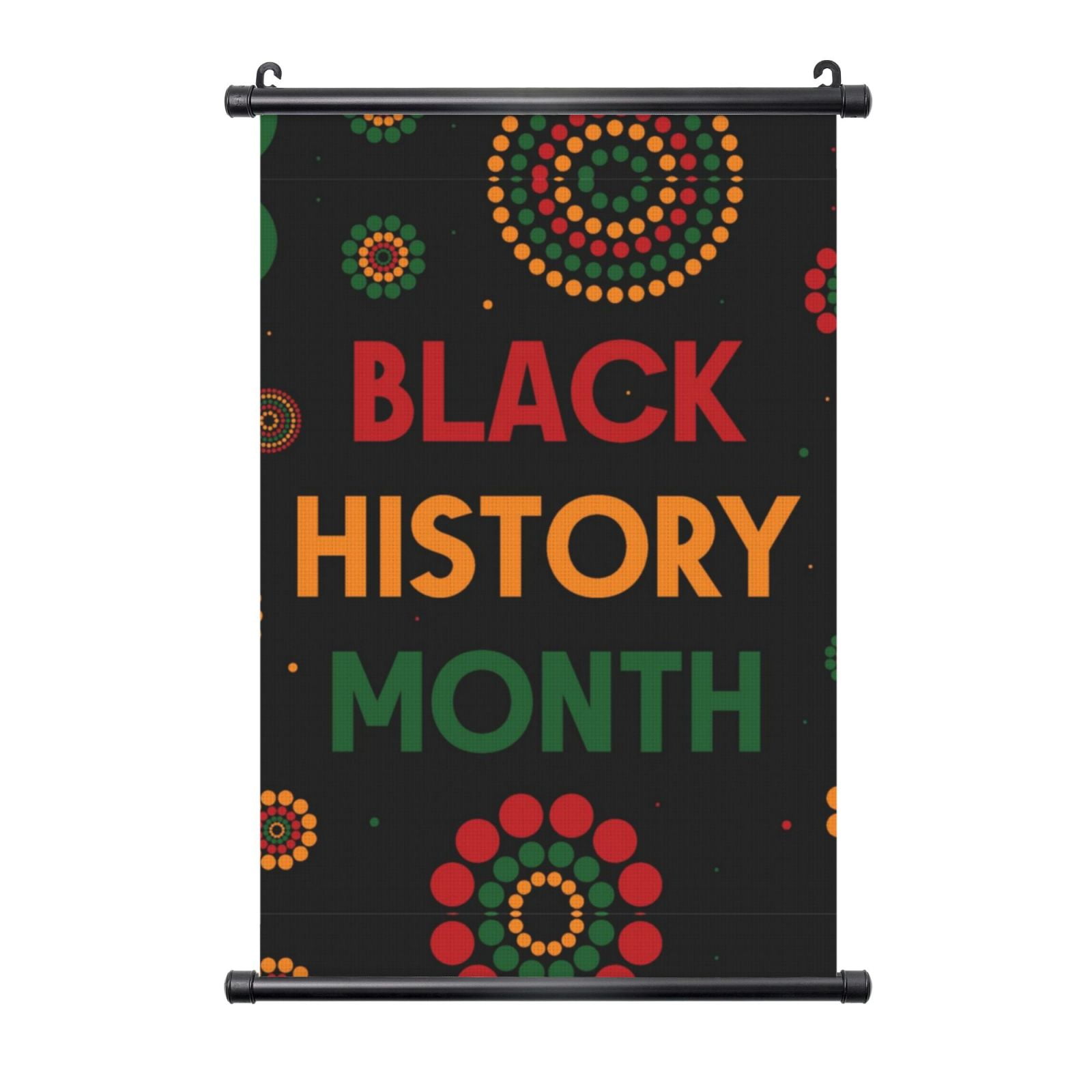 Black His-tory Month 2025 Poster Wall Art Banner Backdrop Prints ...