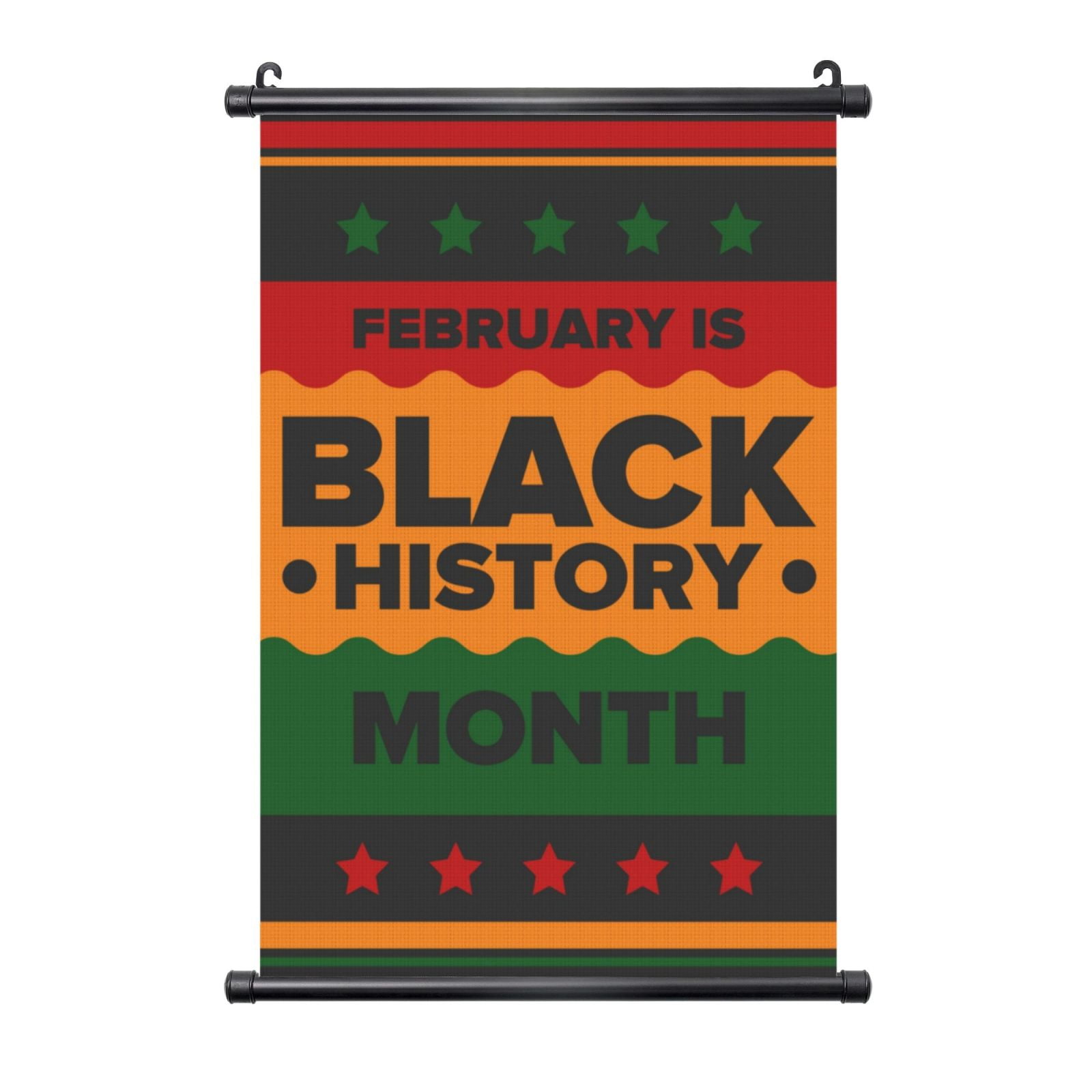 Black His-tory Month 2025 Poster Wall Art Banner Backdrop Prints ...