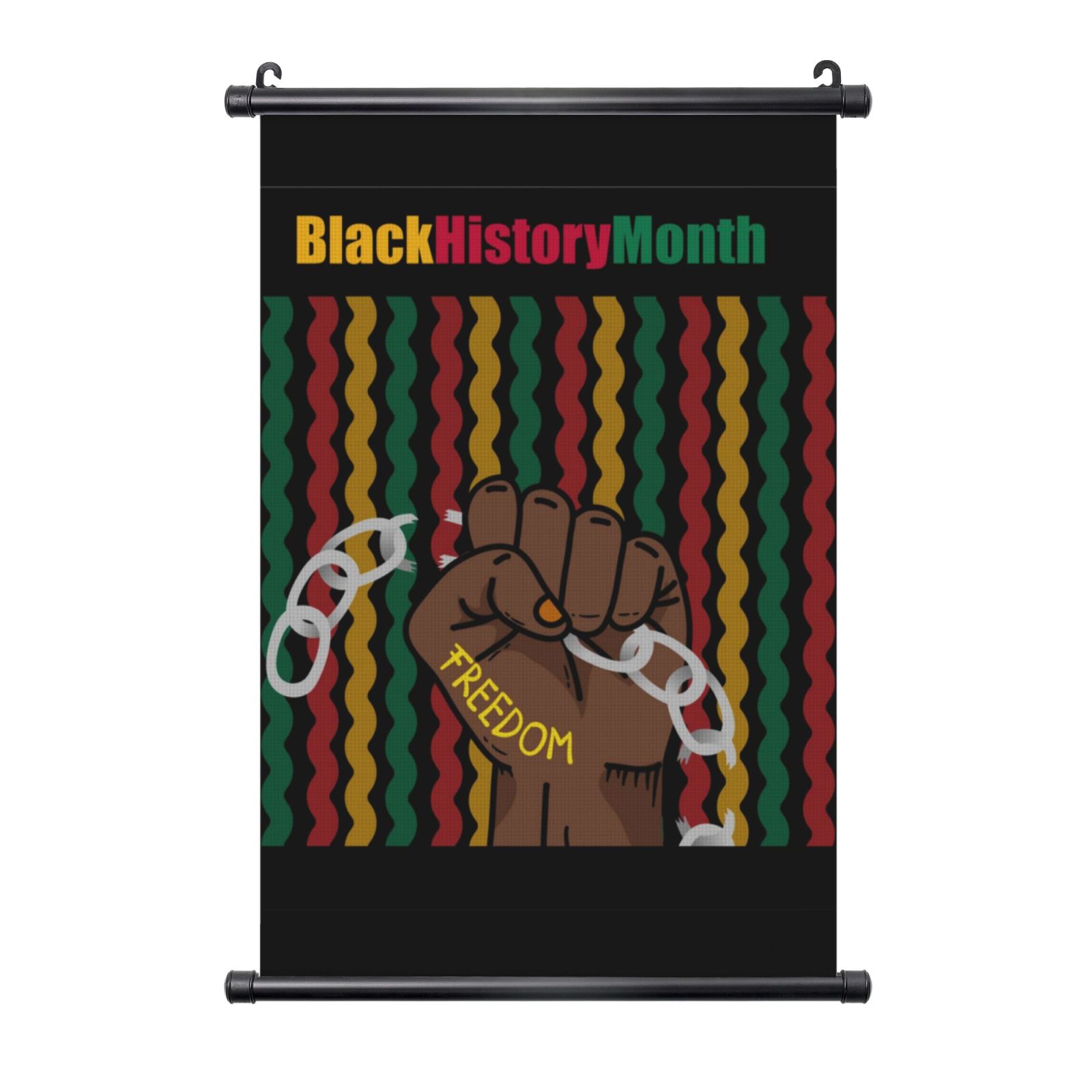 Black His-tory Month 2025 Poster Wall Art Banner Backdrop Prints ...