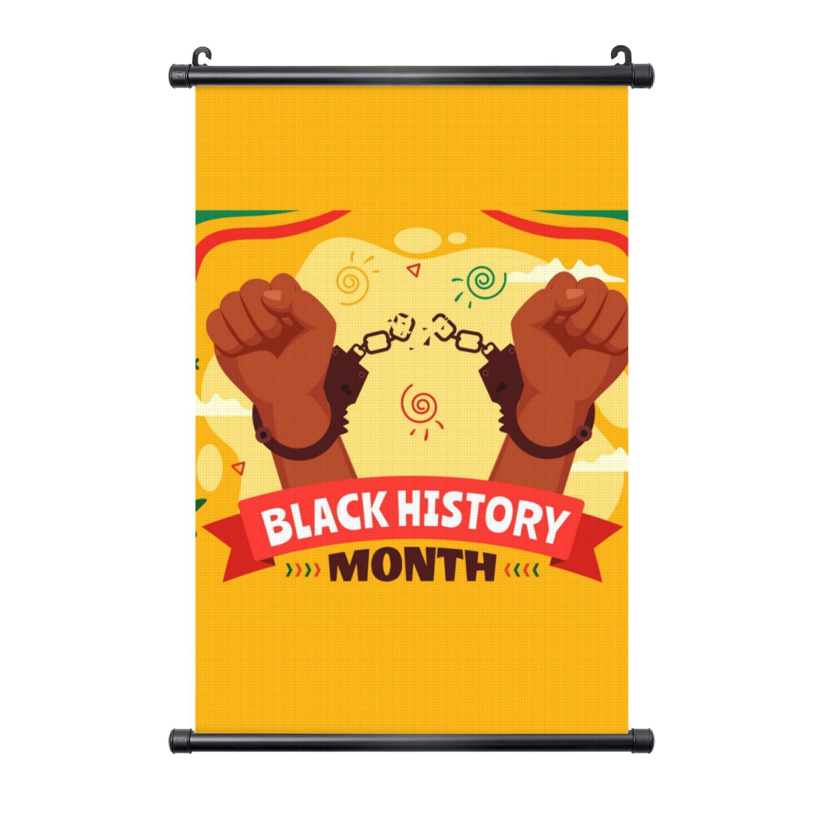 Black His-tory Month 2025 Poster Wall Art Banner Backdrop Prints ...