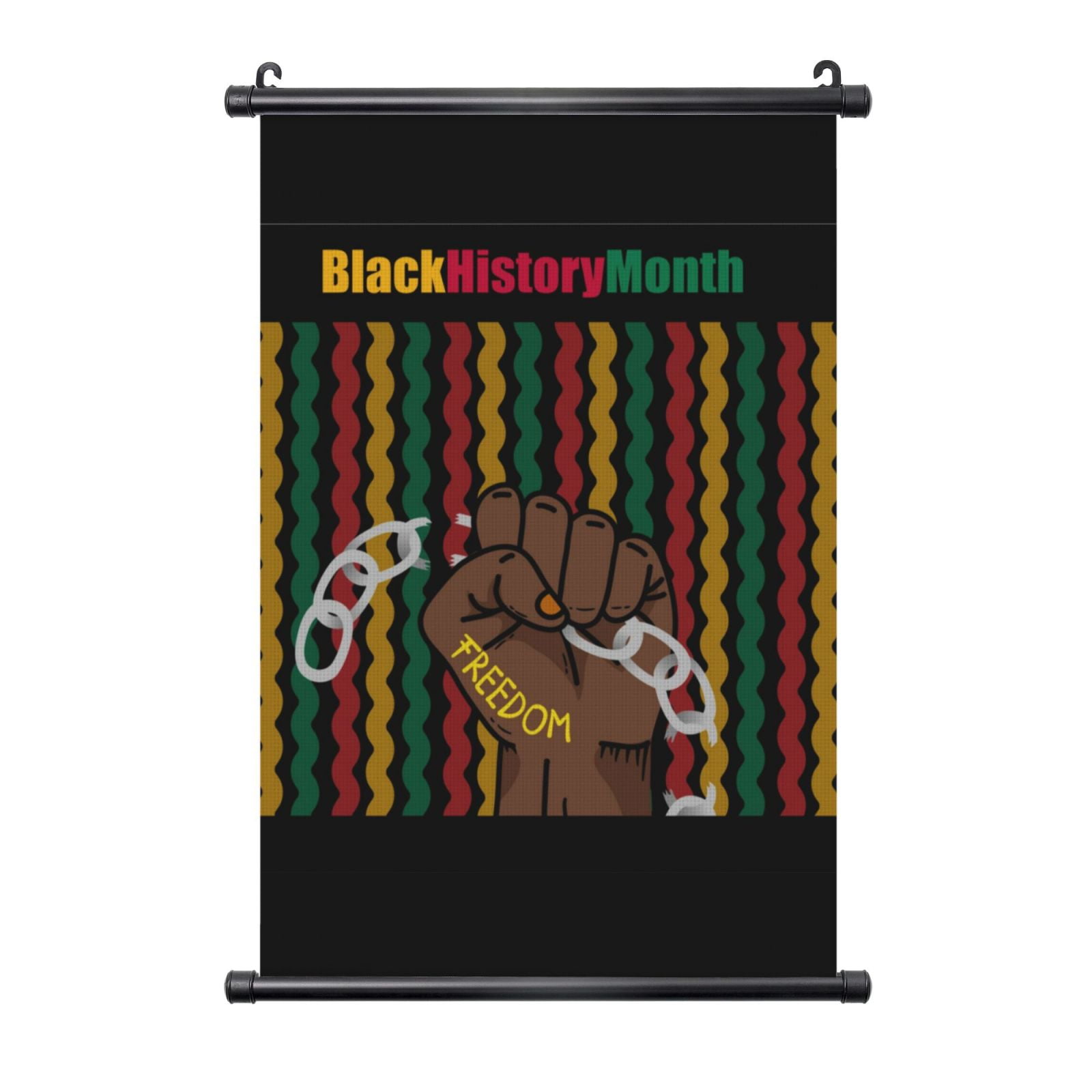 Black His-tory Month 2025 Poster Wall Art Banner Backdrop Prints ...