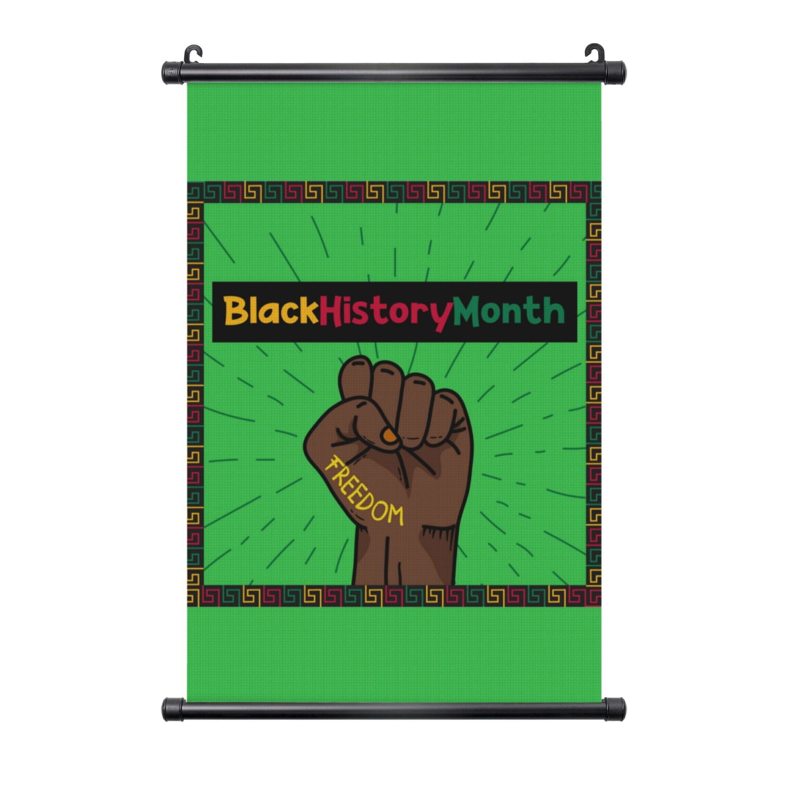 Black His-tory Month 2025 Poster Wall Art Banner Backdrop Prints ...