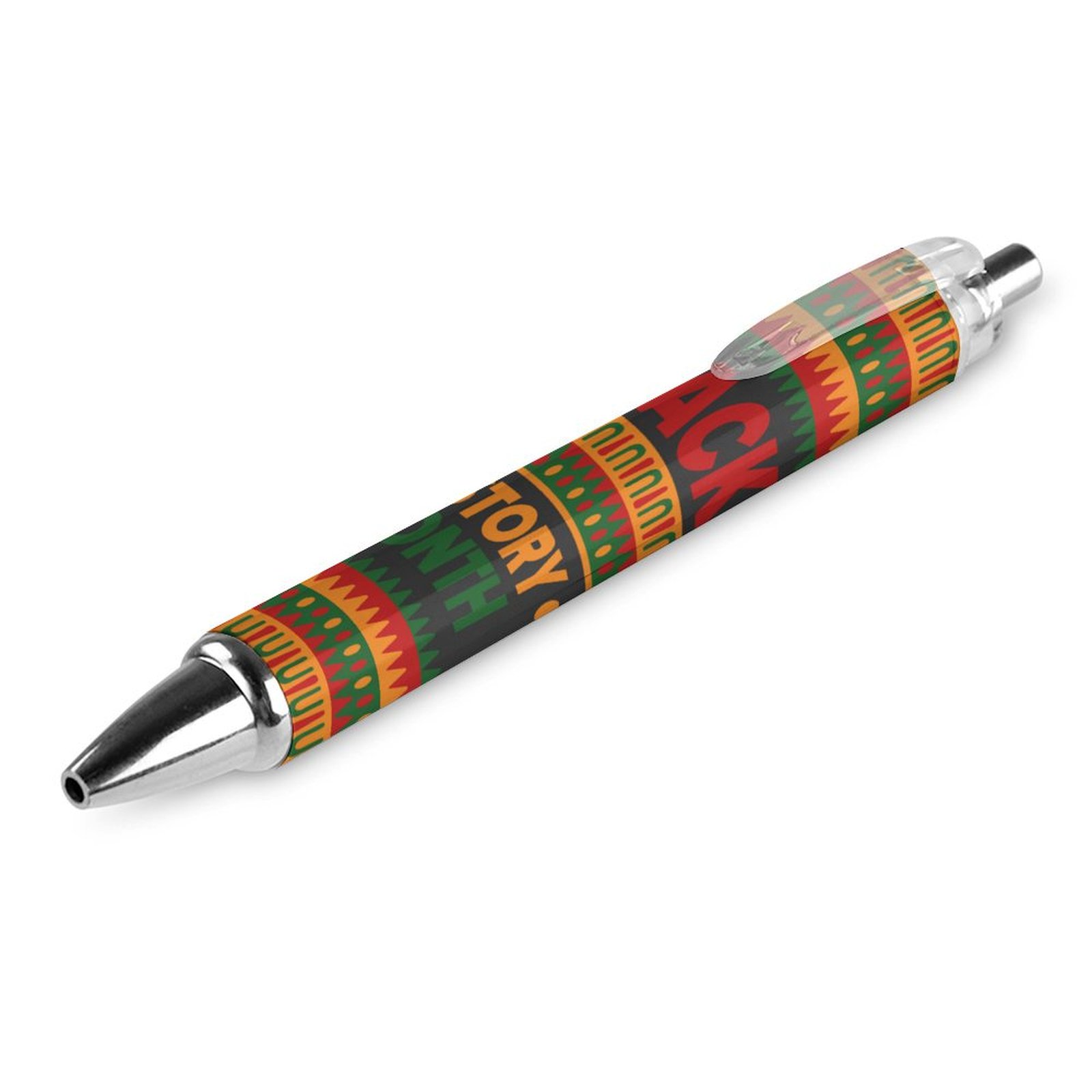 Black His-tory Month Ballpoint Pen Retractable Pens Black Writing Pen ...