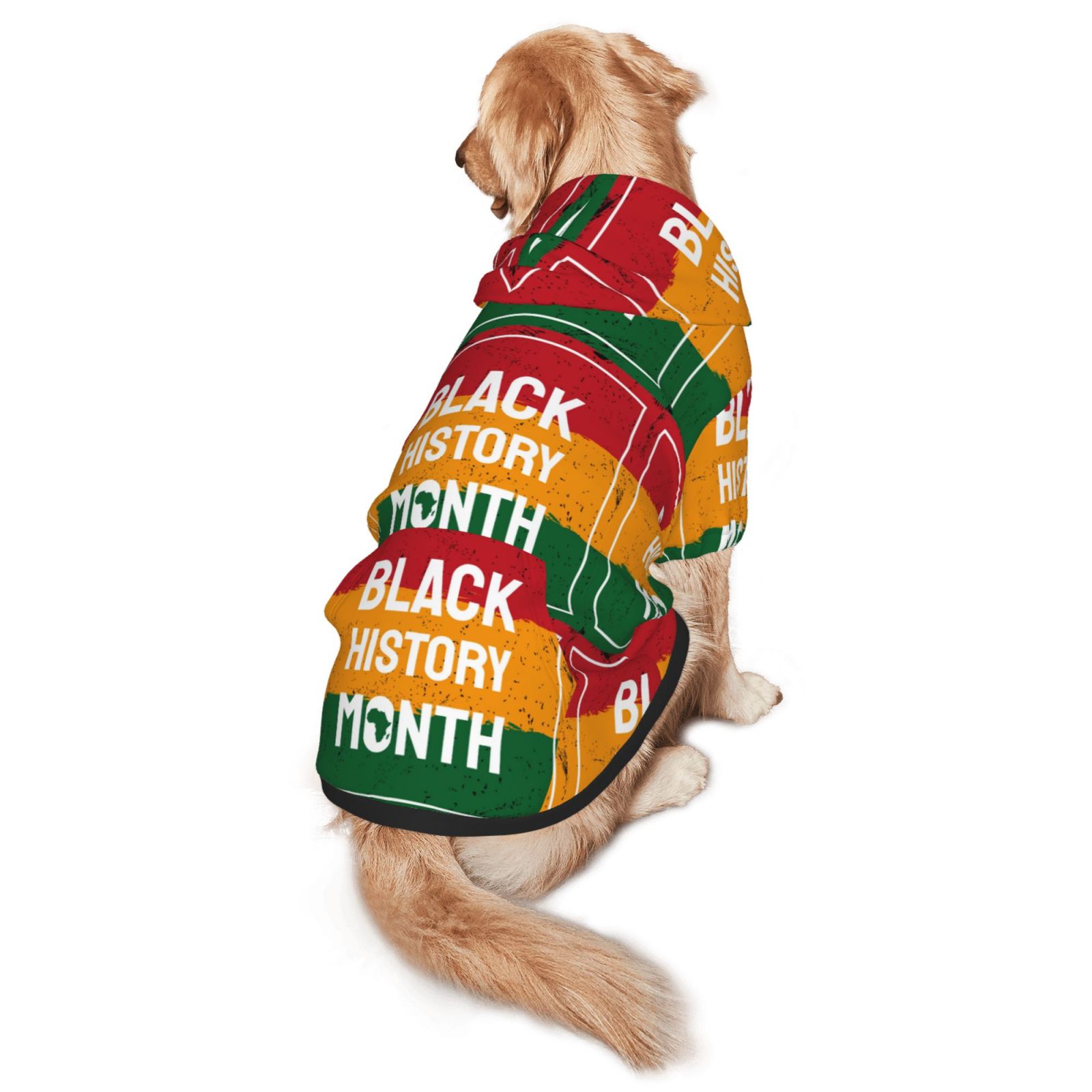 Black His-tory Month Dog Costumes Puppy Hoodies Pullover Sweatshirt ...