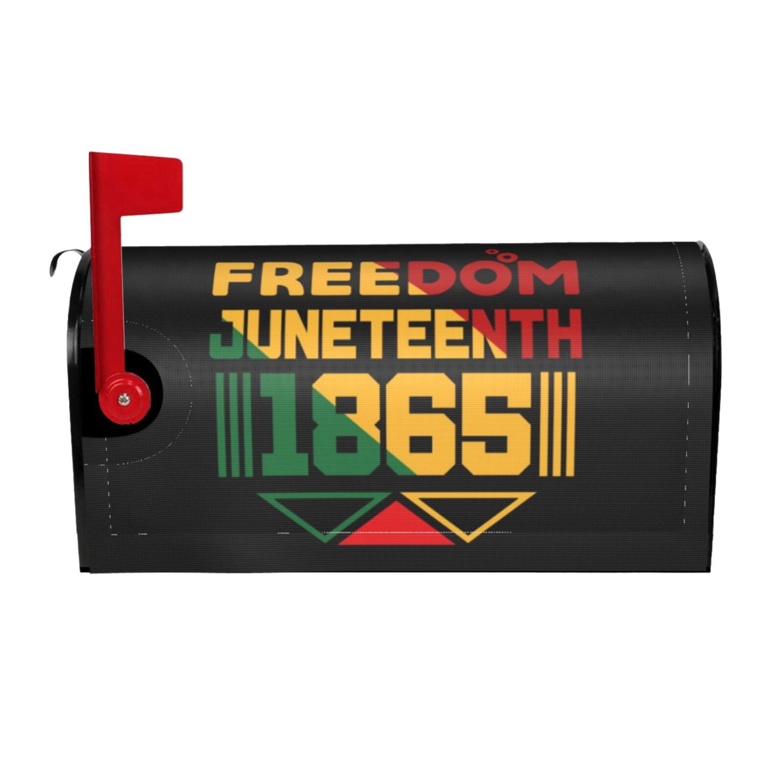 Black His-tory Month Jun-et-eenth African American Magnetic Mailbox ...