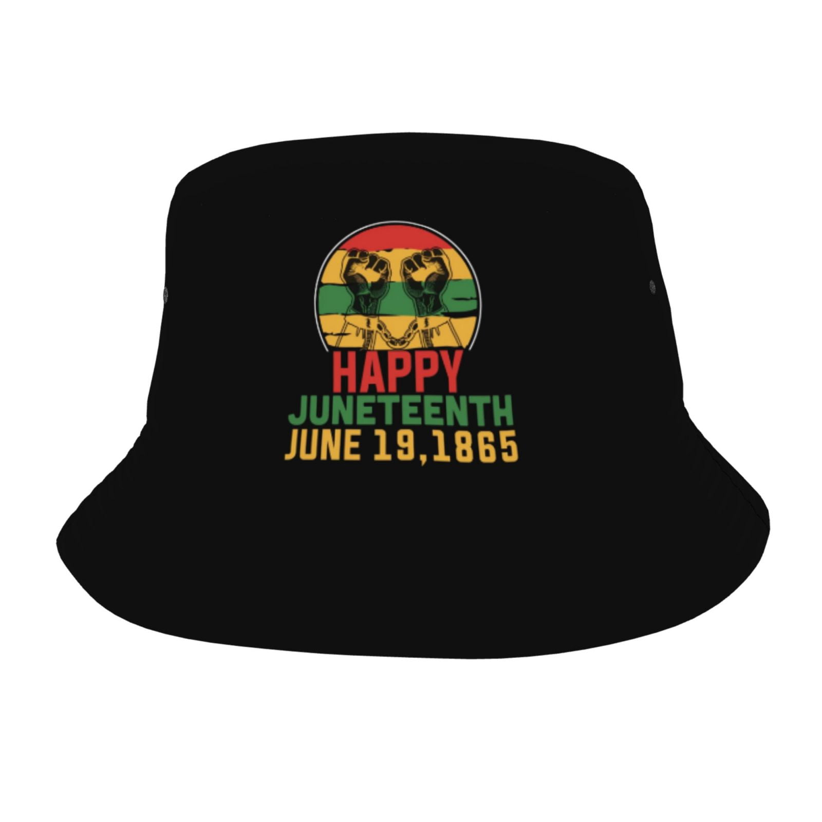 Black His-tory Month Jun-ete-enth African American Bucket Hat Fisherman ...