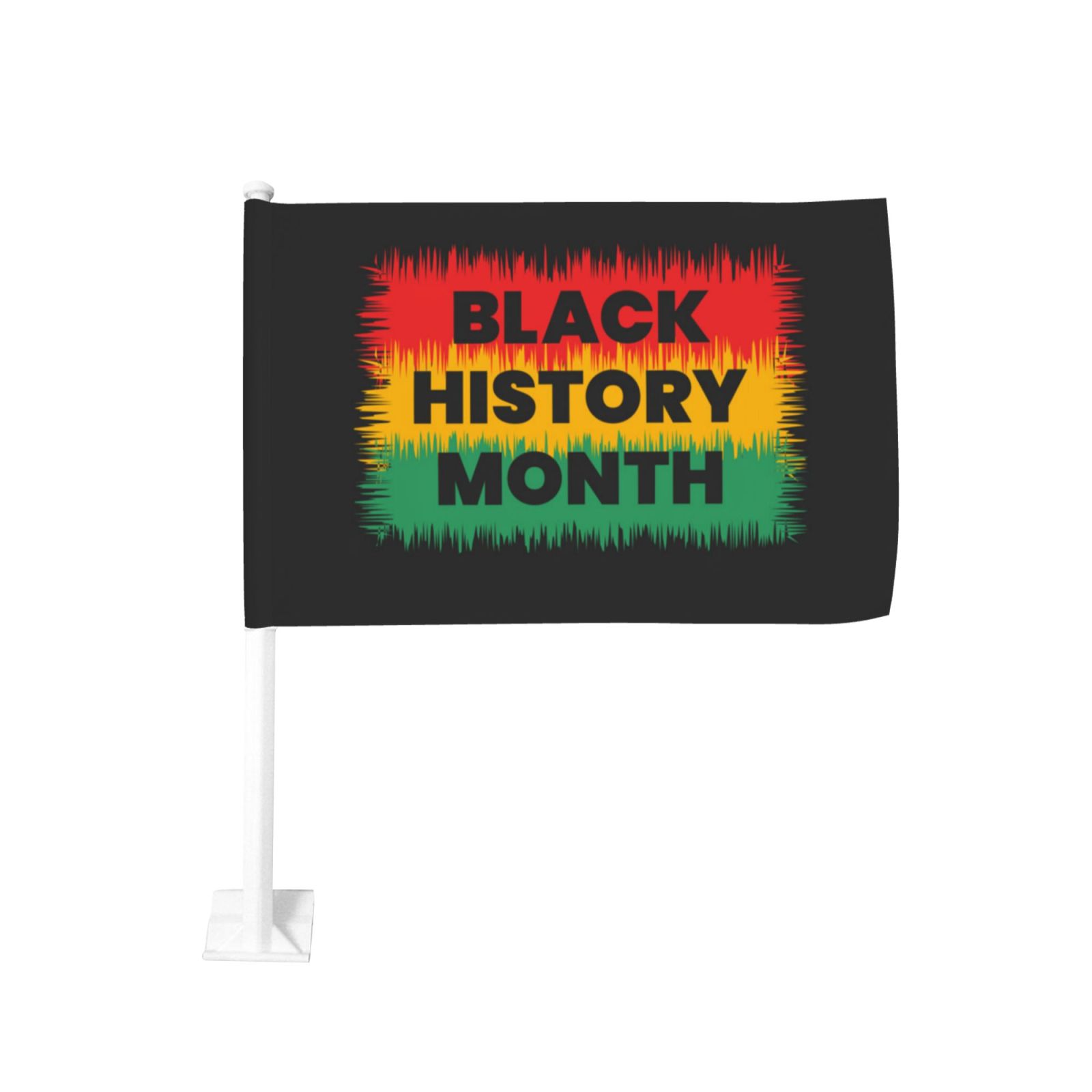 Black His-tory Month June-teenth African American Car Flag Double-Sided ...