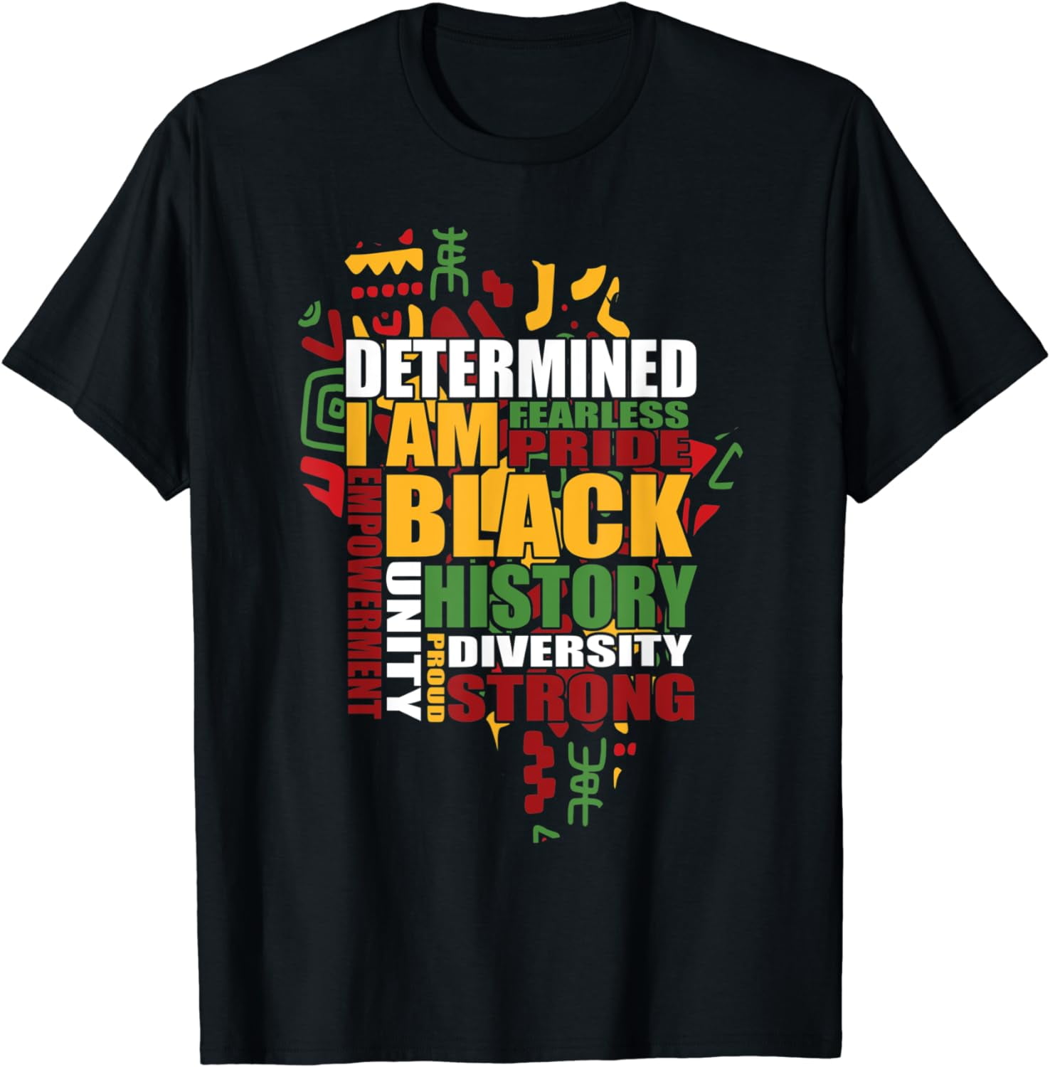 Black History African BHM African Roots Black Pride T-Shirt - Walmart.com